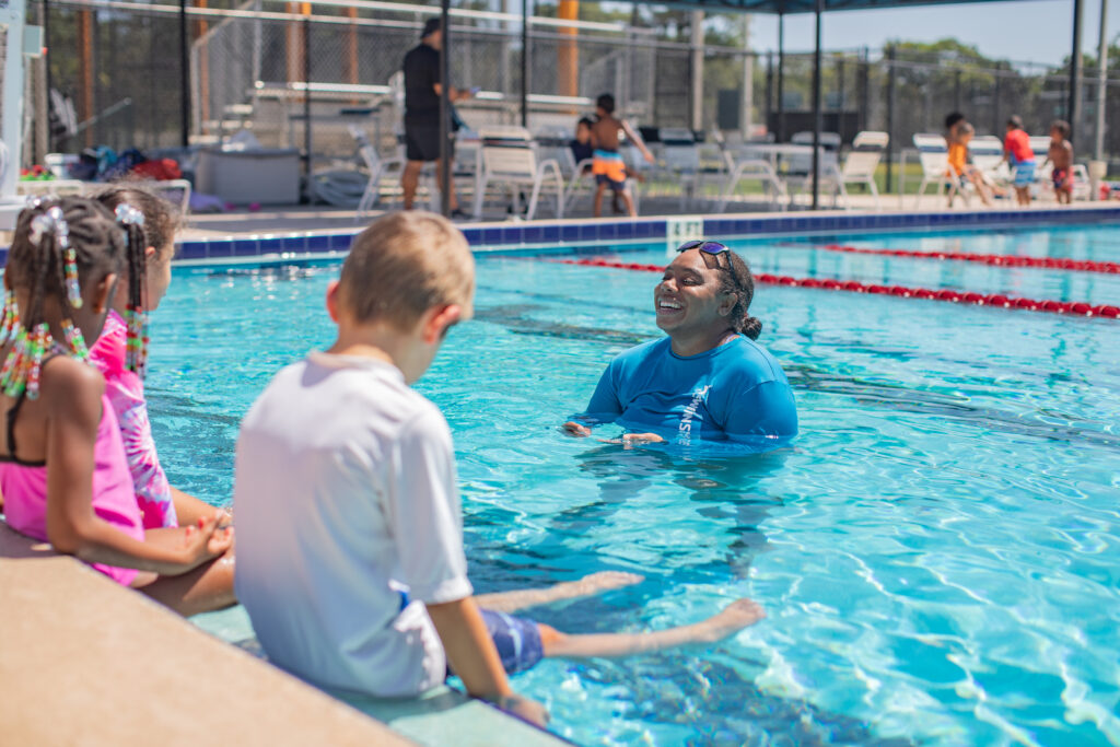 Swimming Lessons for Children: A Community Effort